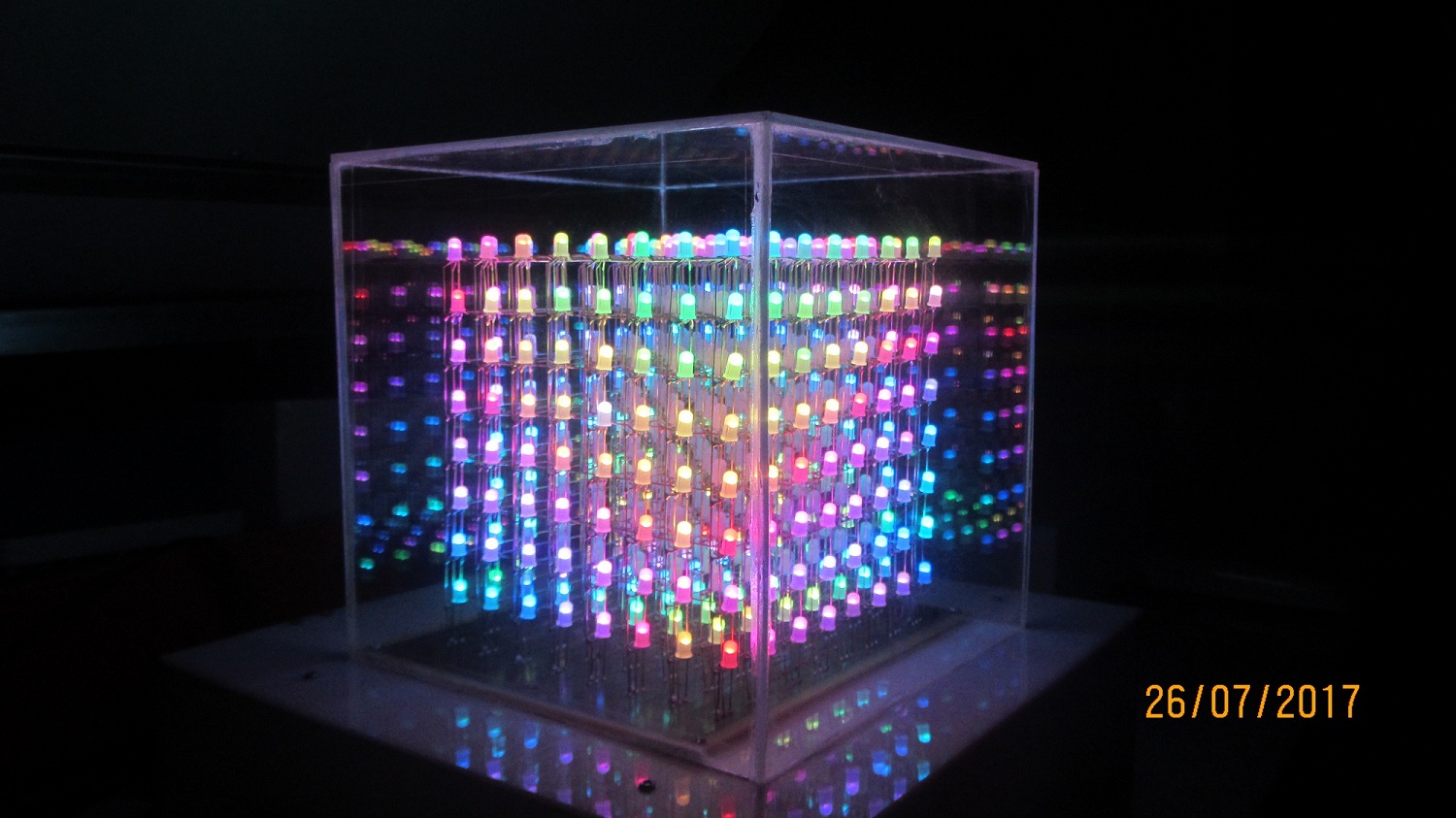 ĐiỀu KhiỂn Rgb Led Cube 8x8x8 BẰng PhƯƠng PhÁp Bam 4 Bit VỚi 74hc595 Cộng đồng Arduino Việt Nam 